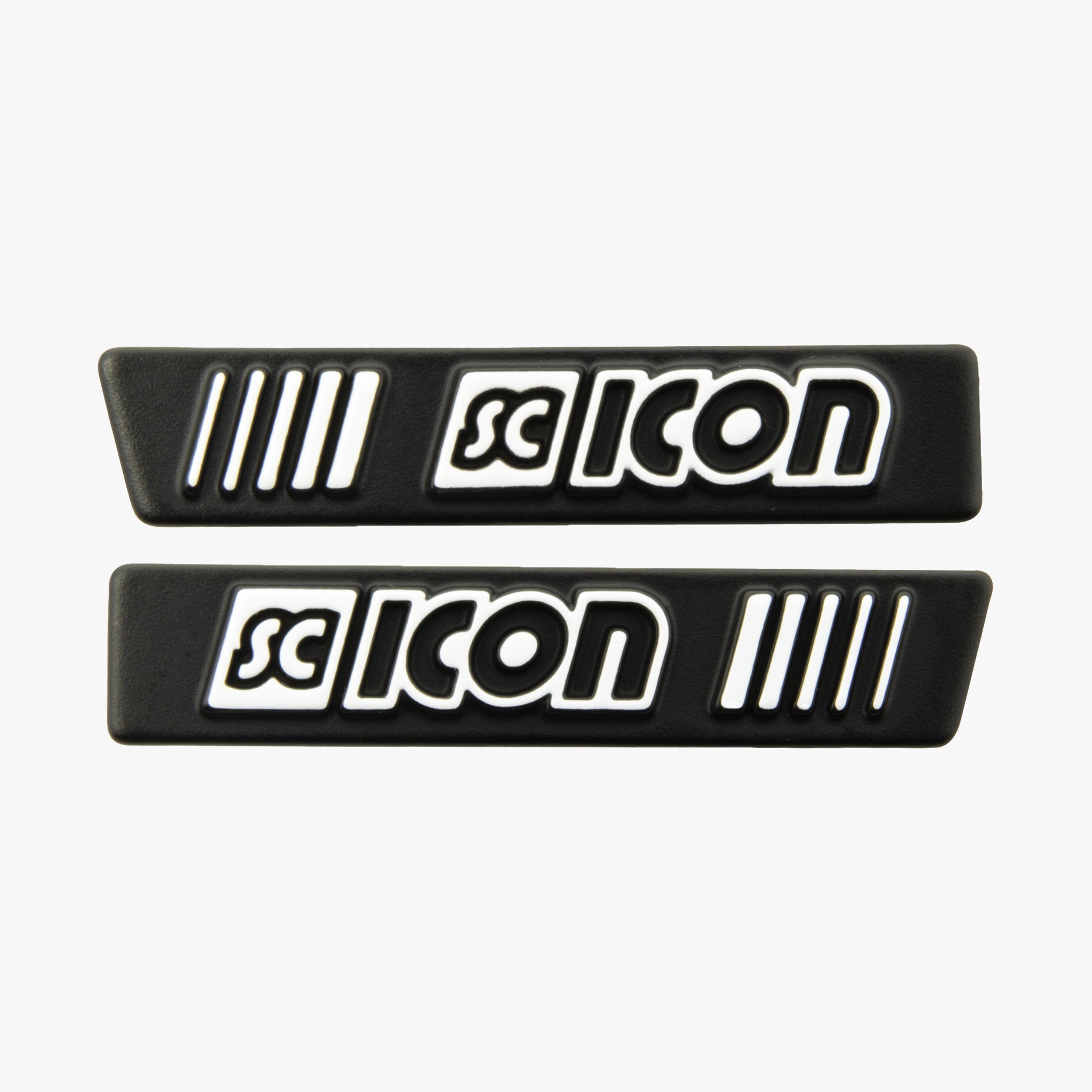 Black/White Metal logo for Scicon eyewear | Scicon Sports