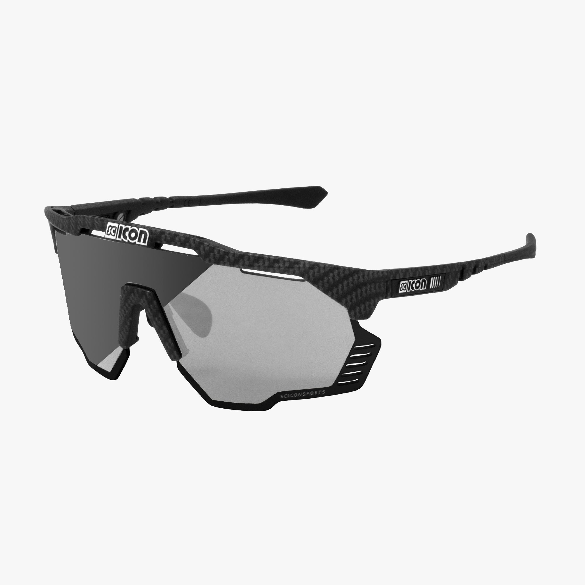Carbon/Silver Aeroshade Kunken XL Performance Sunglasses