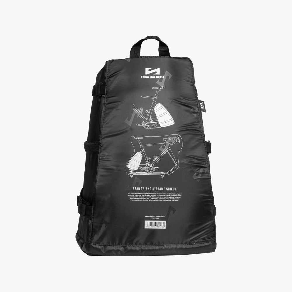 Black Rear Triangle Frame Shield | Scicon Sports