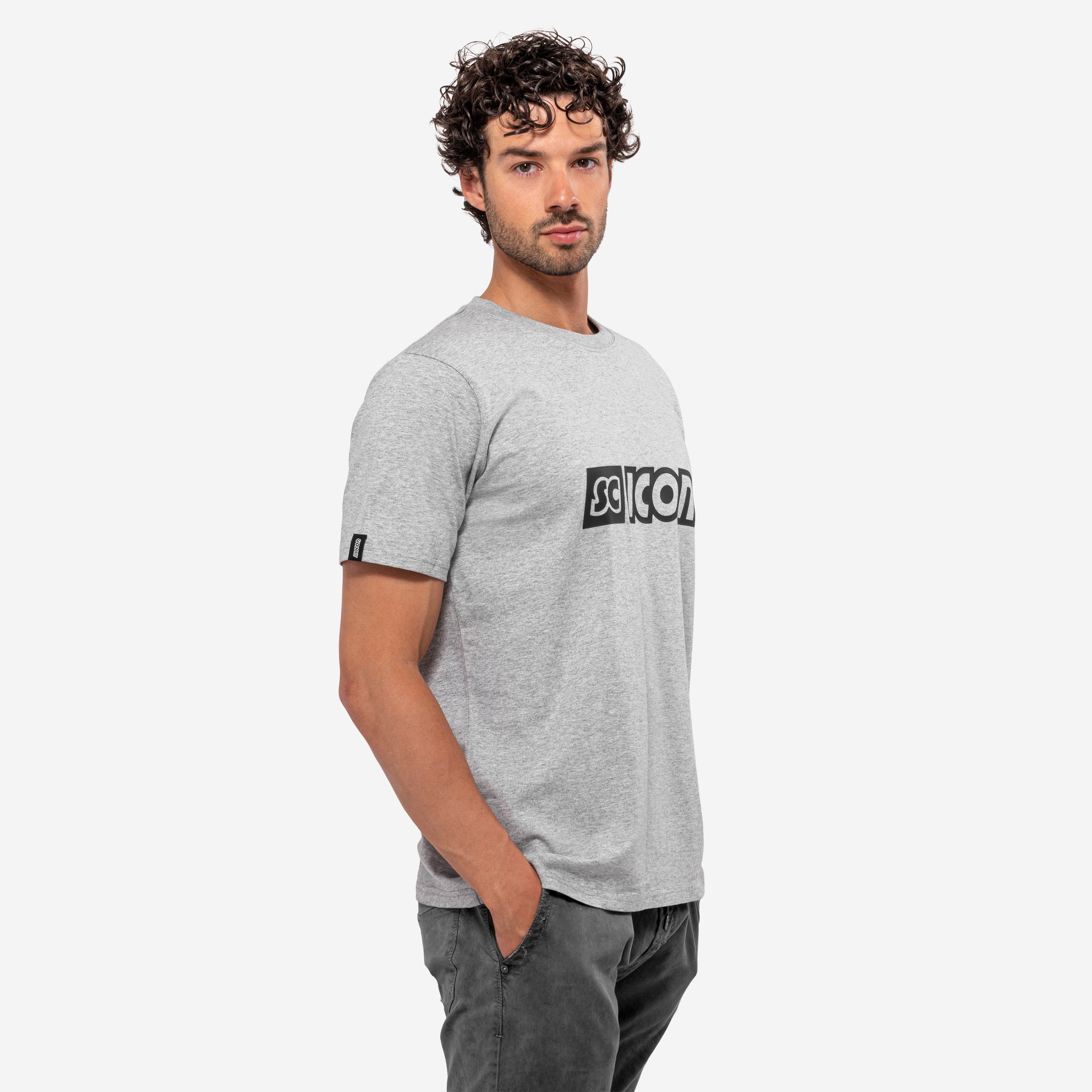 Grey SC Logo T-Shirt | Scicon Sports